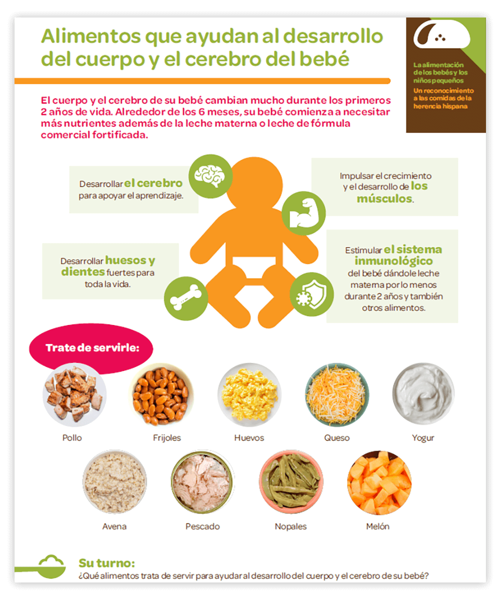 Feeding Infants and Young Toddlers (Hispanic)
